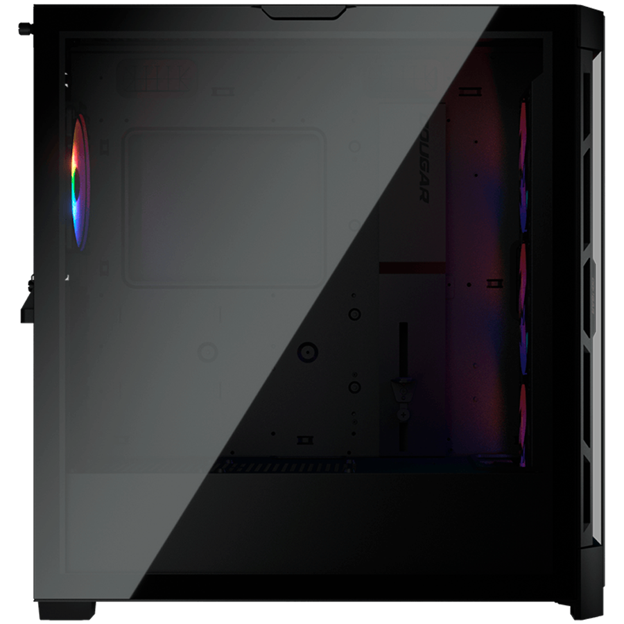COUGAR AIRFACE PRO RGB PC Case, Mid Tower, Black